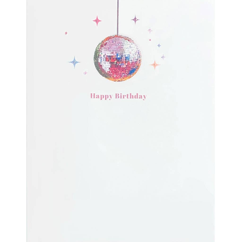Disco Ball Birthday Card – Napa Valley Museum